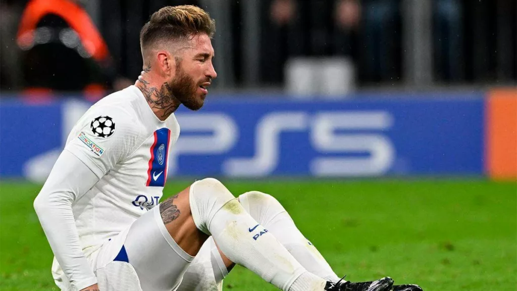 Sergio Ramos blessé à l'entraînement du PSG, c'est grave